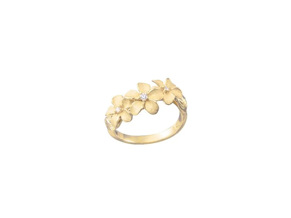 Denny wong plumeria ring store